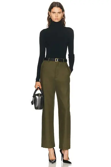Wardrobe.NYC Matte Turtleneck Top