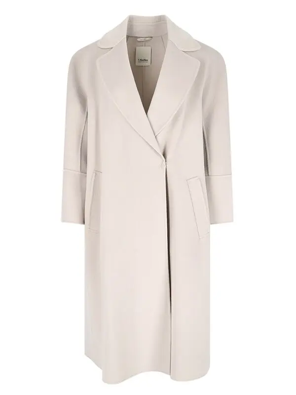 Max Mara Arona Virgin Wool Coat - Gray