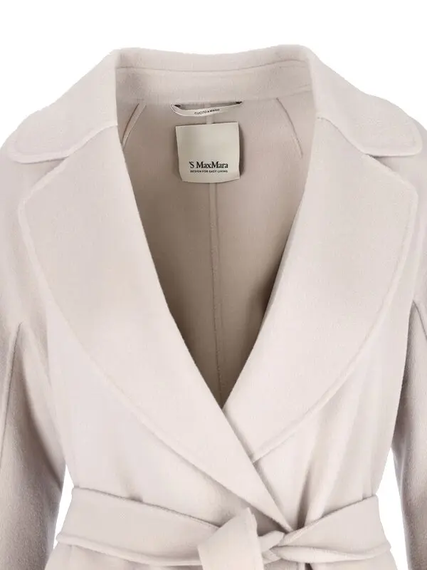 Max Mara Arona Virgin Wool Coat - Gray