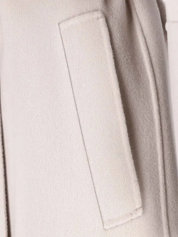 Max Mara Arona Virgin Wool Coat - Gray