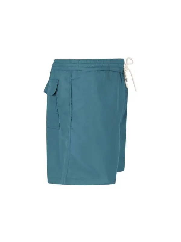 Maison Kitsuné Beach Shorts - Blue
