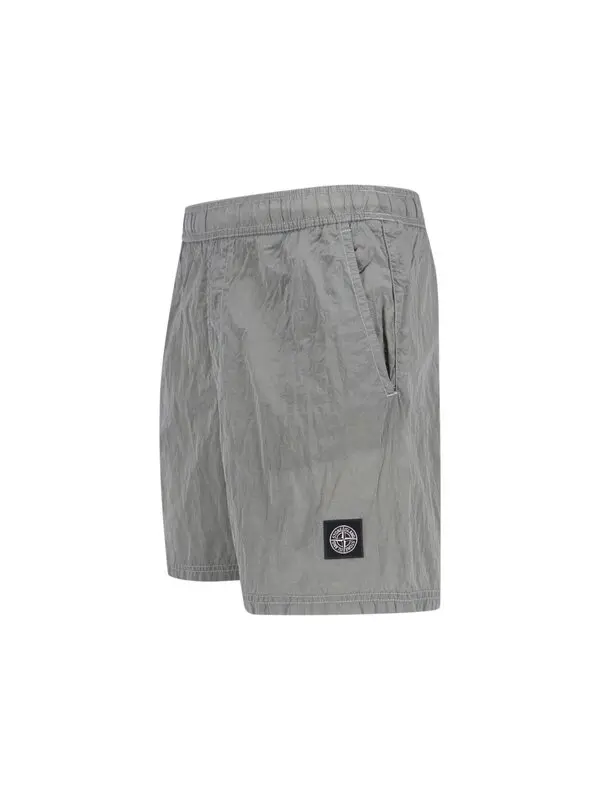 Maison Kitsuné Beach Shorts - Gray