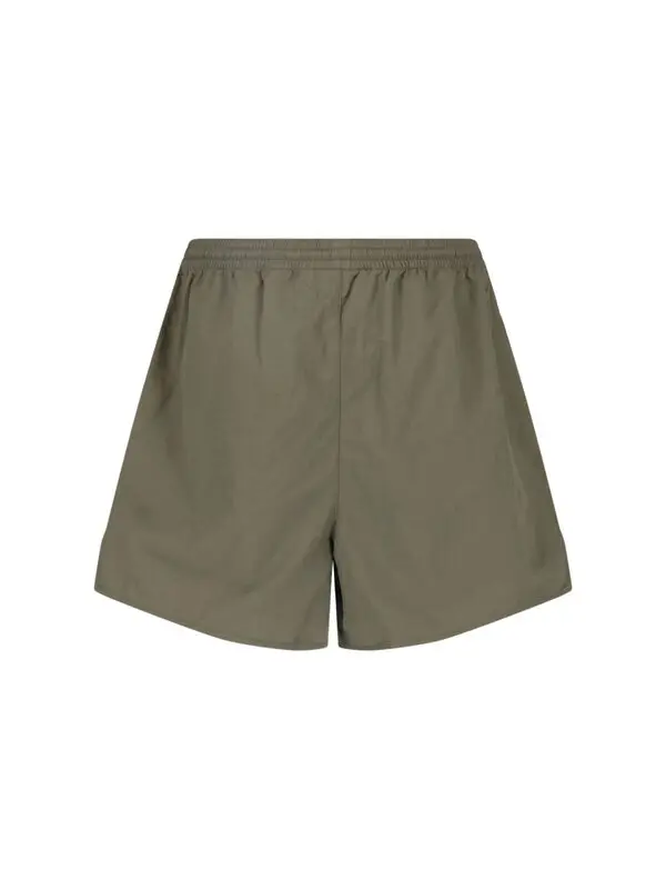 Maison Kitsuné Beach Shorts - Green