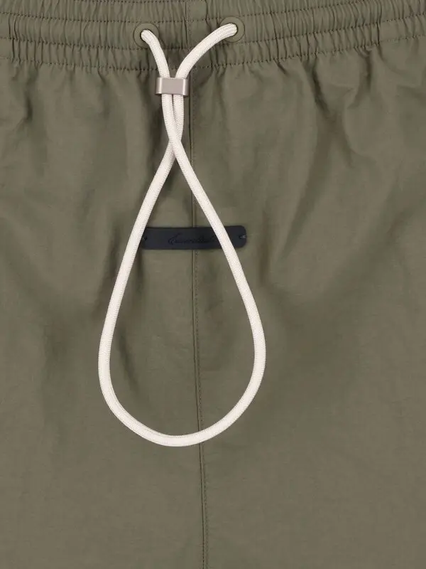 Maison Kitsuné Beach Shorts - Green