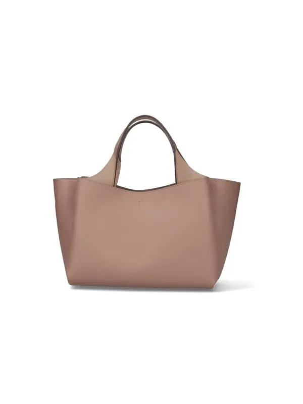 TOD'S T-timeless Mini Tote Bag - Beige