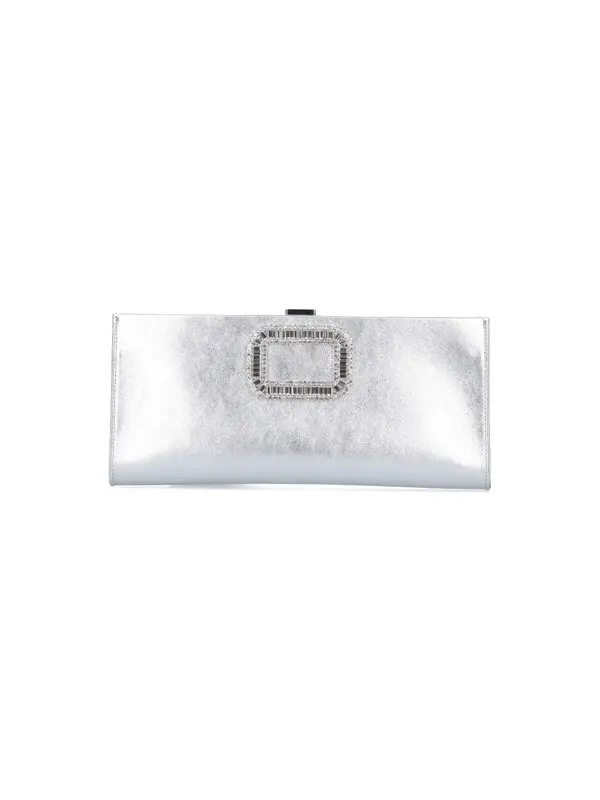 ROGER VIVIER Pilgrim Pouch - Silver