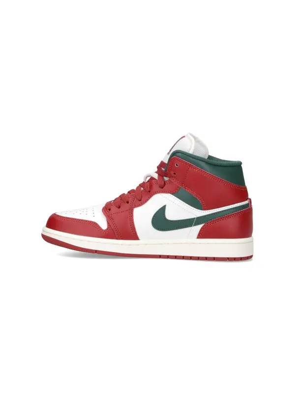 Nike Air Jordan 1 Mid Sneakers - Red