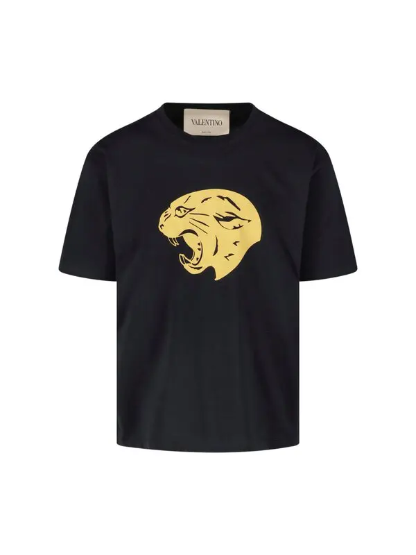 Valentino Garavani T-shirt “panther - Black