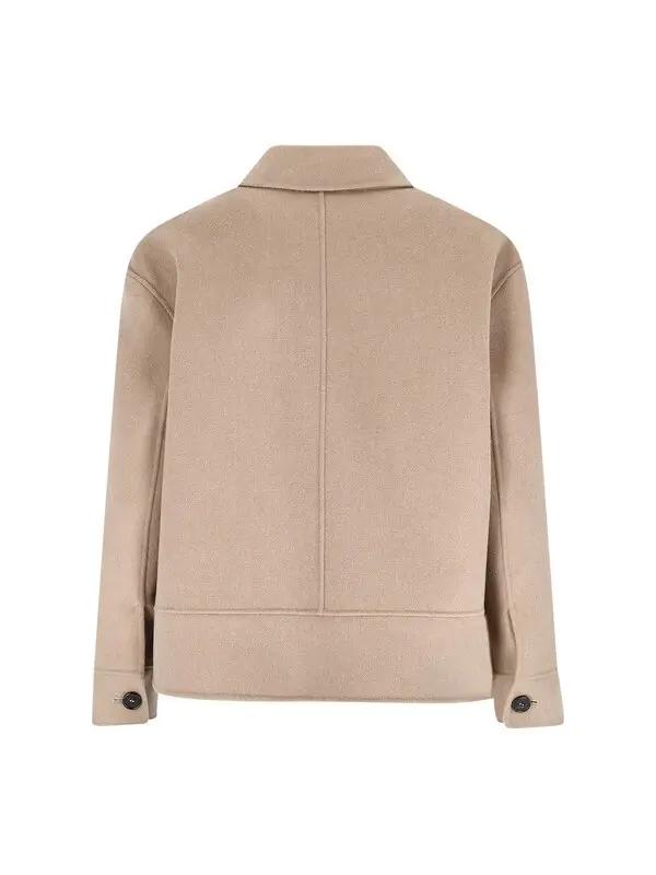 Max Mara Virgin Wool Fiero Jacket - Brown