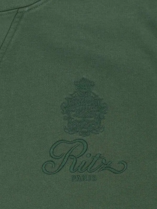 FRAME Ritz Crew Neck Sweatshirt - Green