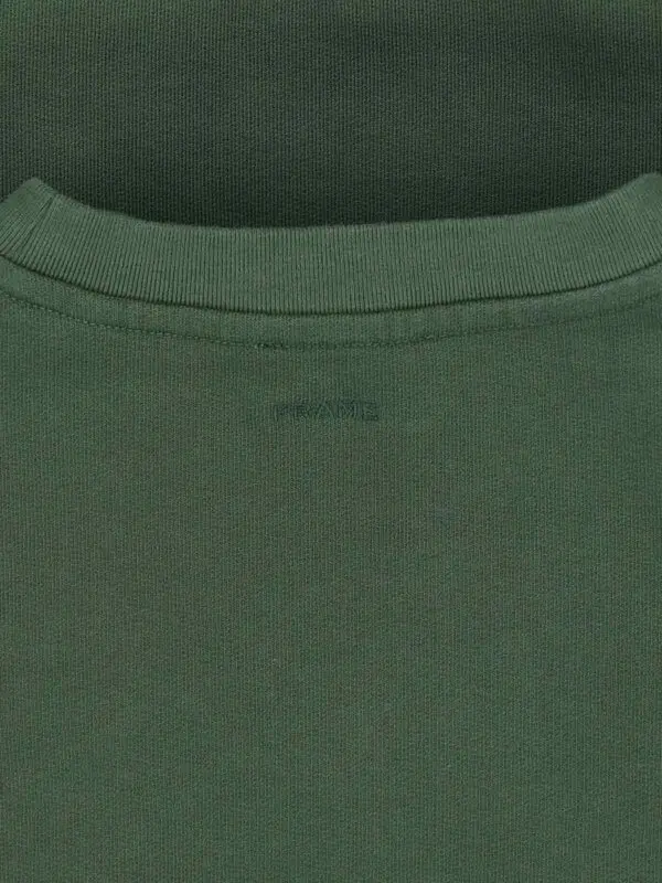 FRAME Ritz Crew Neck Sweatshirt - Green
