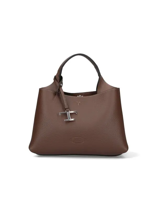 TOD'S T-timeless Mini Bag - Brown