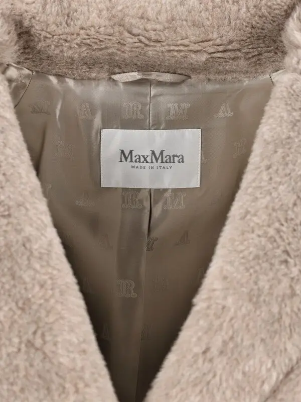 Max Mara Teddy Bear Icon Crop Coat - Beige