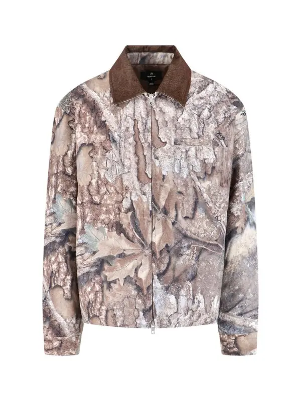 REPRESENT Camo Trucker Jacket