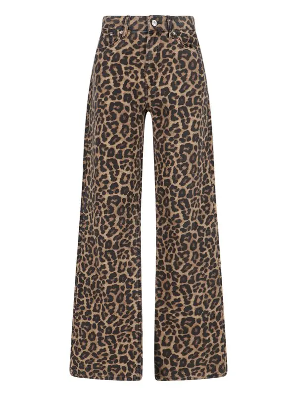 ANINE BING Straight "hugh" Jeans - Multi