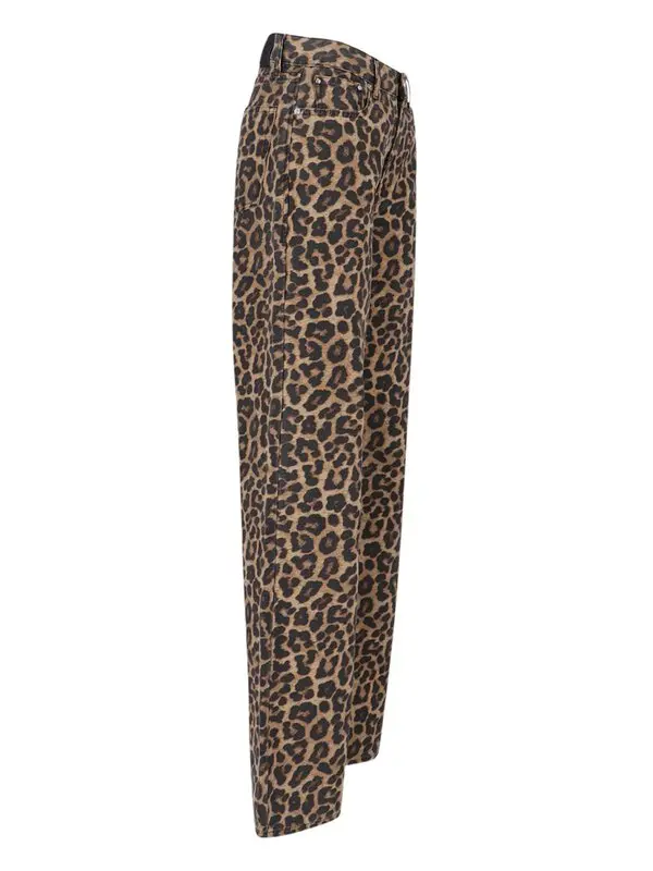 ANINE BING Straight "hugh" Jeans - Multi