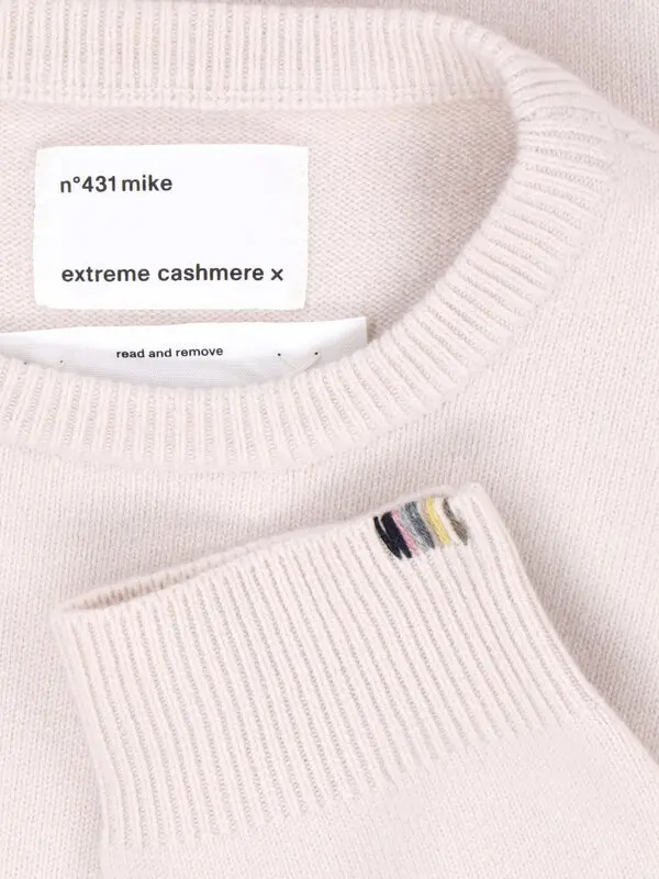 Extreme Cashmere N431 Mike' Sweater - Cream