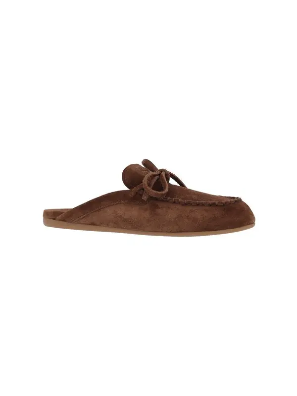 Rick Owens Suede Mules
