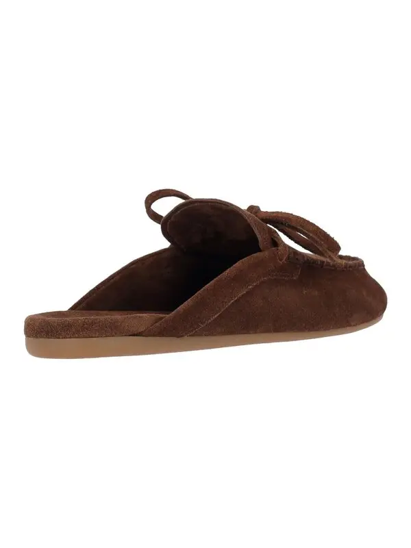 Rick Owens Suede Mules
