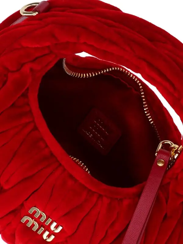 Miu Miu Mini Hobo Bag - Red