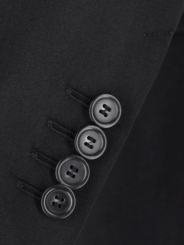 Sportmax Danzica Double-breasted Blazer - Black