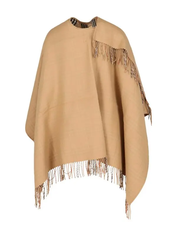 Burberry Reversible Cape - Beige