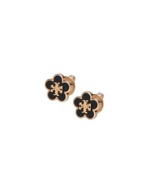 Tory Burch Kira Flower Stud Earrings - Gold
