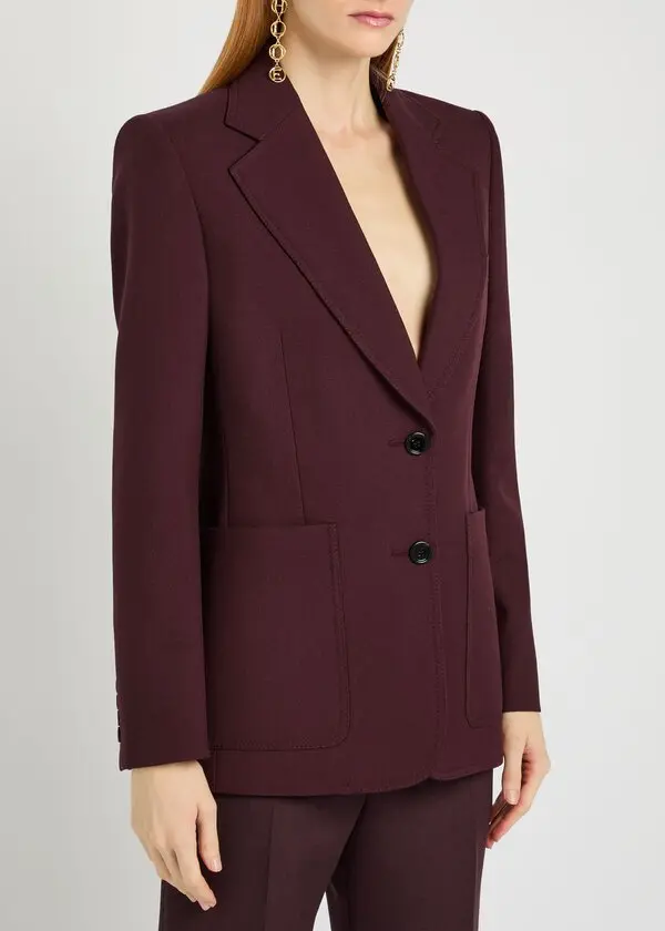 Chloé Single-breasted Wool Blazer
