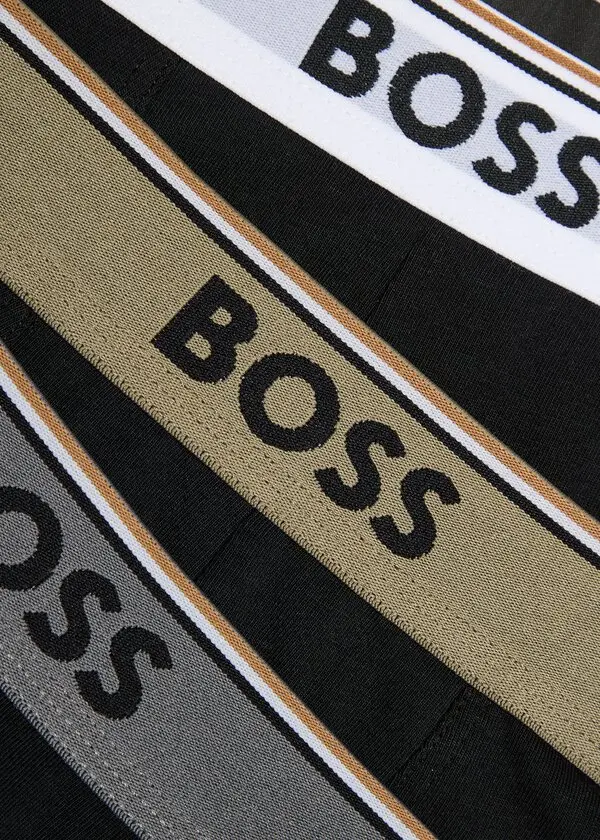 BOSS Stretch-cotton Boxer Trunks