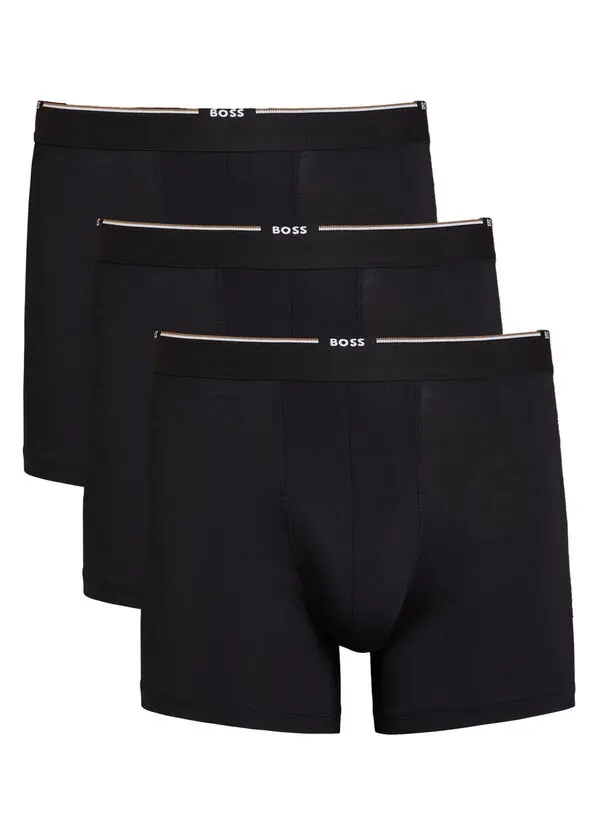 BOSS Jersey Boxer Briefs - Black
