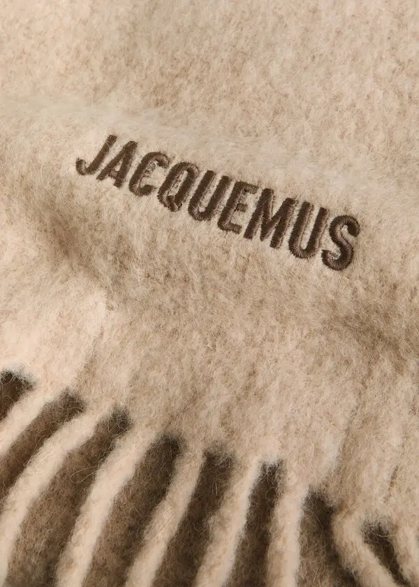 Jacquemus Le Moisson Alpaca-blend Scarf