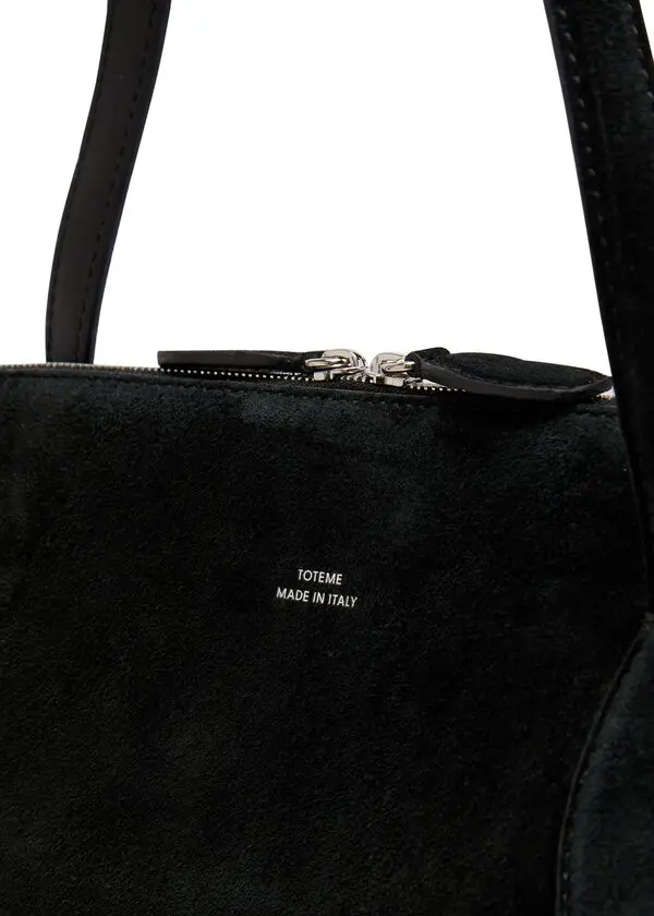 TOTEME Day Suede Tote - Black