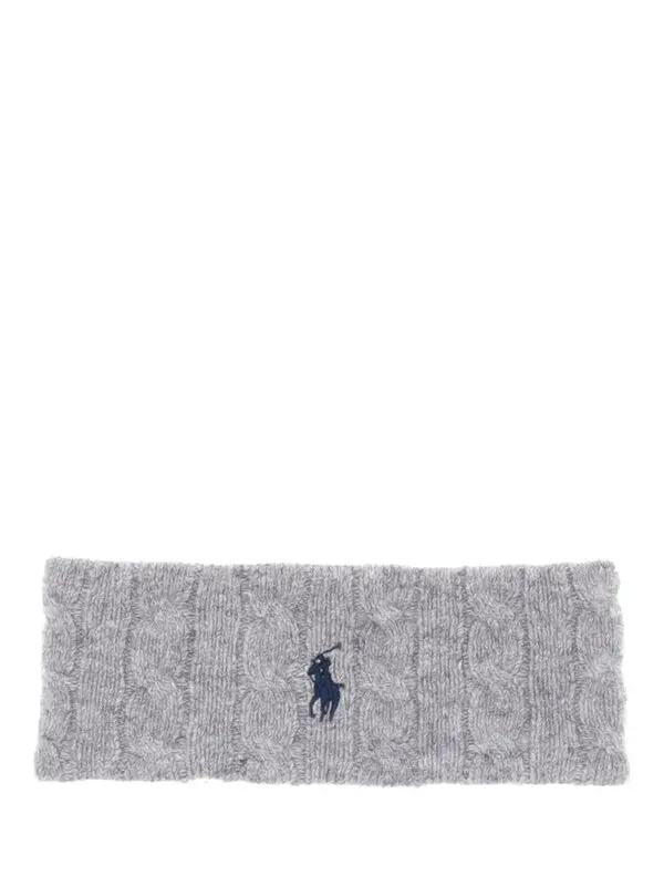 Ralph Lauren Wool-cashmere Headband - Soft Grey