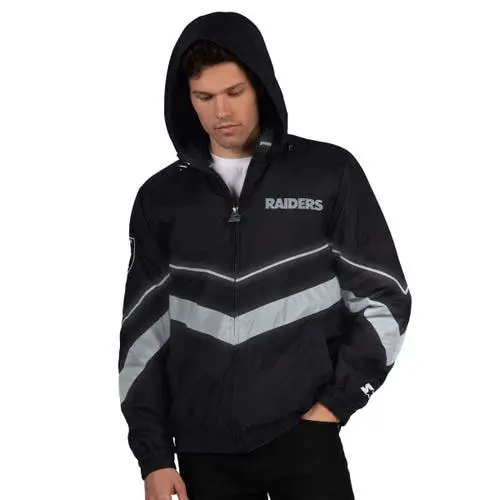 STARTER Las Vegas Raiders Thursday Night Gridiron Full-zip Jacket