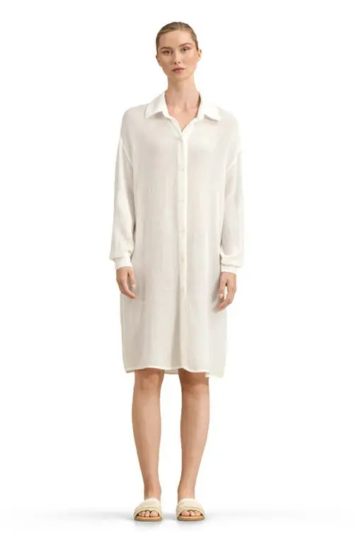 TOGAS Neil Shirt Dress - White