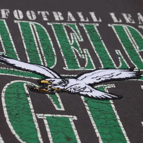 Mitchell & Ness Philadelphia Eagles Downtown Crew Vintage Logo Sweatshirt