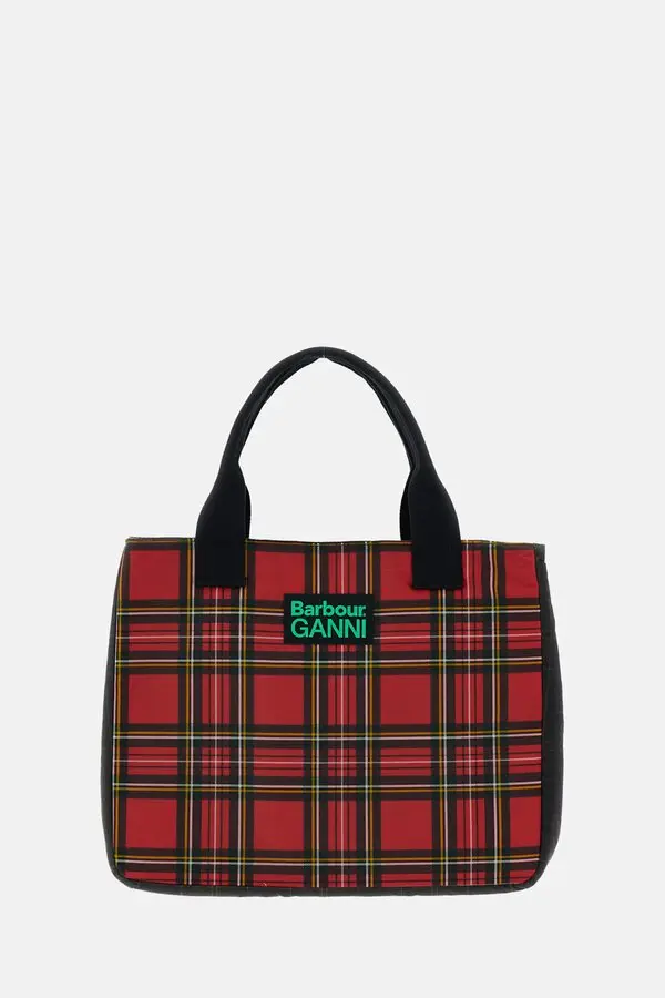 Barbour X Ganni Tote Bag - Red