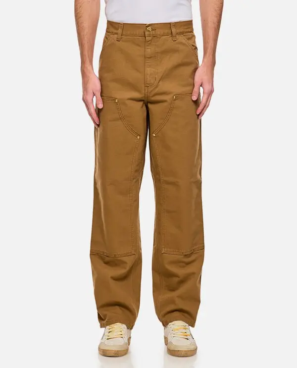 Carhartt Work In Progress Wide Leg Trousers - Marrone