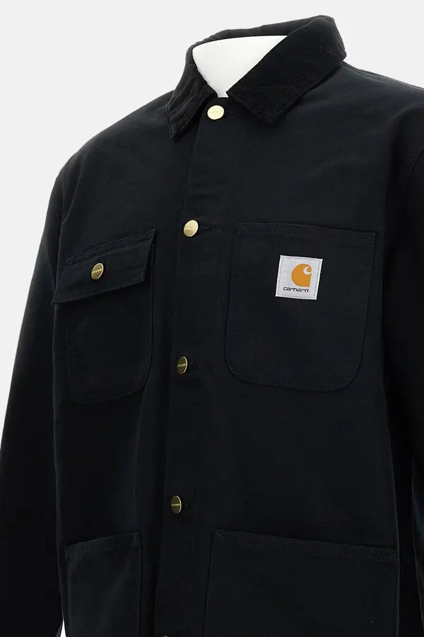 Carhartt Work In Progress Michigan Dearborn Canvas Jacket - Black