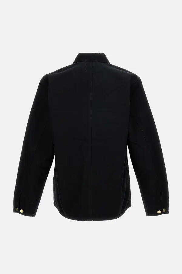 Carhartt Work In Progress Michigan Dearborn Canvas Jacket - Nero