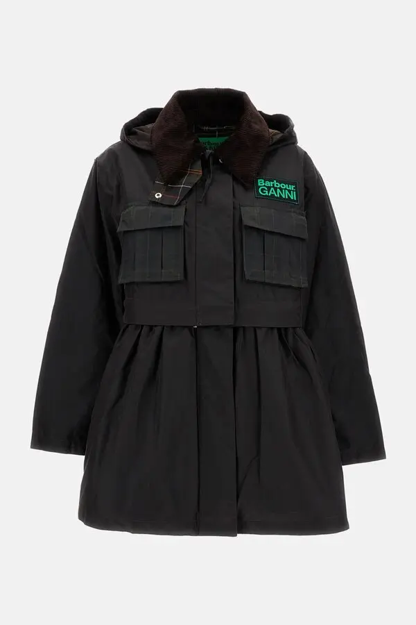 Barbour X Ganni Waxed Jacket