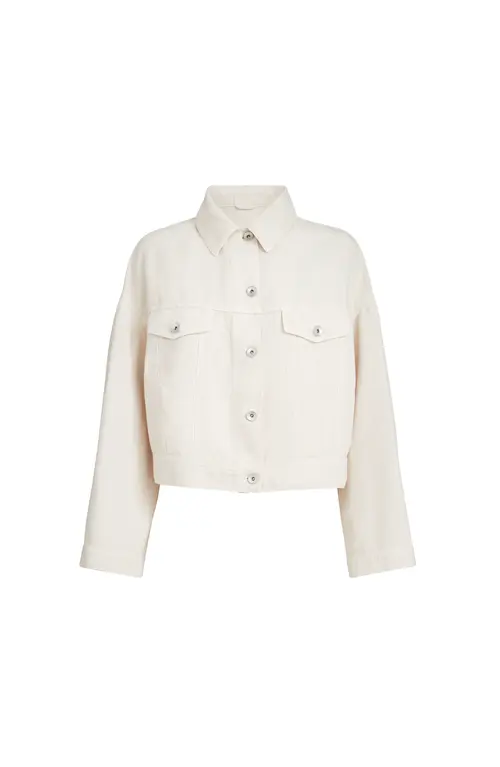 Brunello Cucinelli Shirt Jacket - Chalk