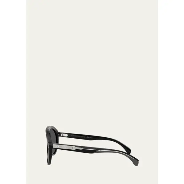 Moncler Aviator Sunglasses - Black
