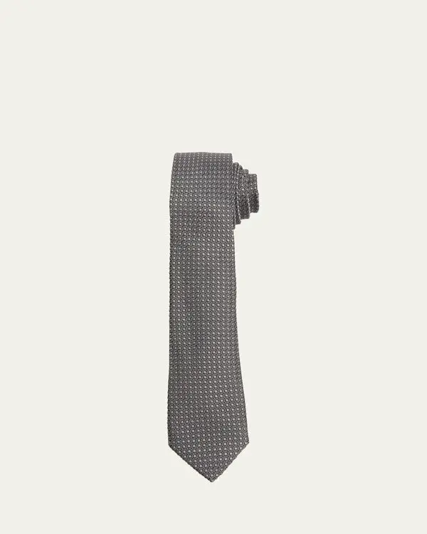 TOM FORD Silk Self-tie - Grey