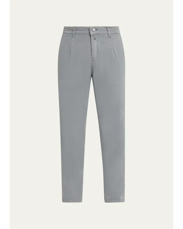 Kiton Pleated Straight-fit Trousers