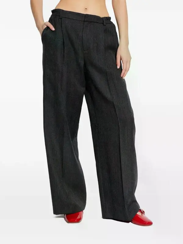 Alexander Wang Wide Leg Trousers - Grey