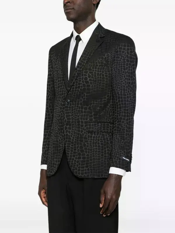 Karl Lagerfeld Clever Patterned Blazer