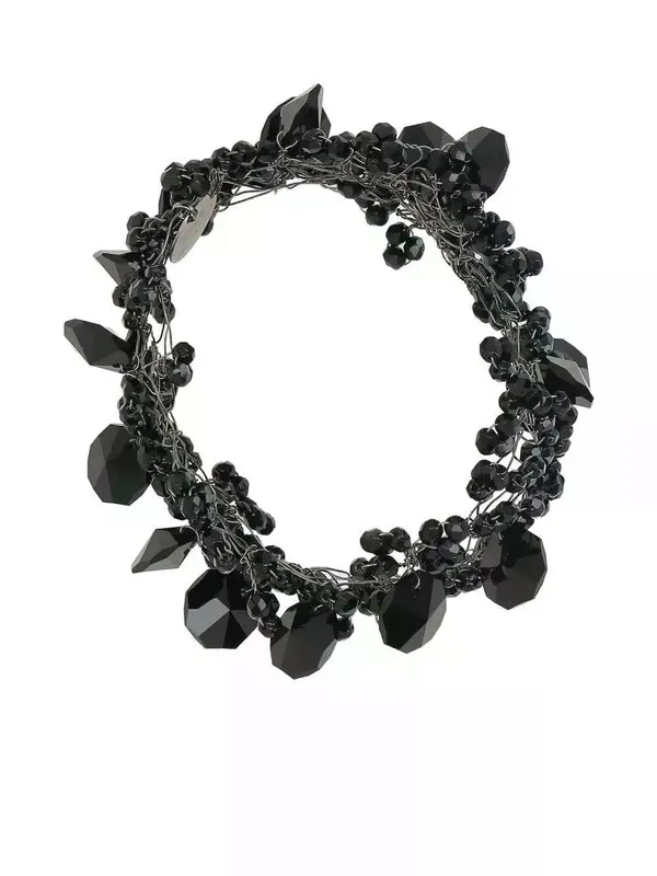 MARIA CALDERARA Beaded Bracelet - Black