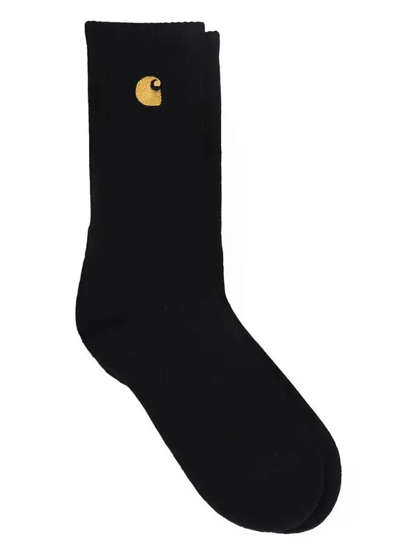 Carhartt Work In Progress Chase Embroidered Socks - Black