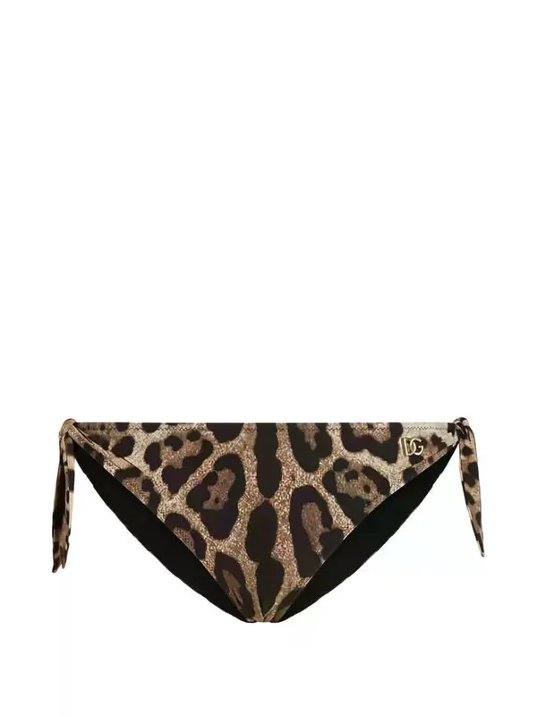 Dolce & Gabbana Floral-print Swimsuit - Black
